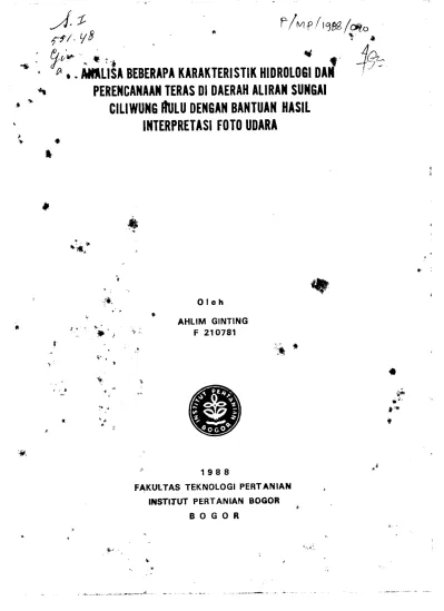 Top PDF Unsur dan Teknik Interpretasi Foto Udara - 123dok.com