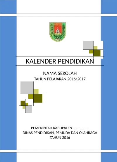 COVER KALENDER PENDIDIKAN 2016-2017