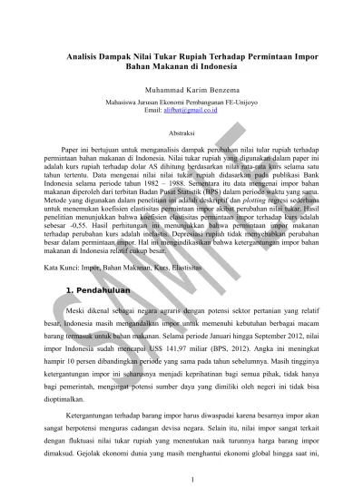 Contoh Paper Sederhana