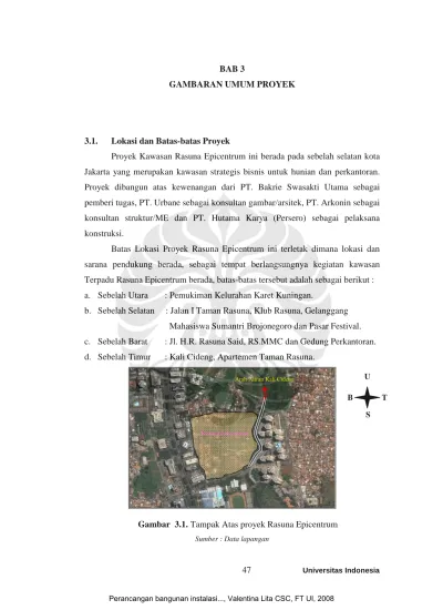 BAB 3 GAMBARAN UMUM PROYEK