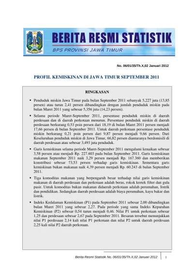 BPS PROVINSI JAWA TIMUR